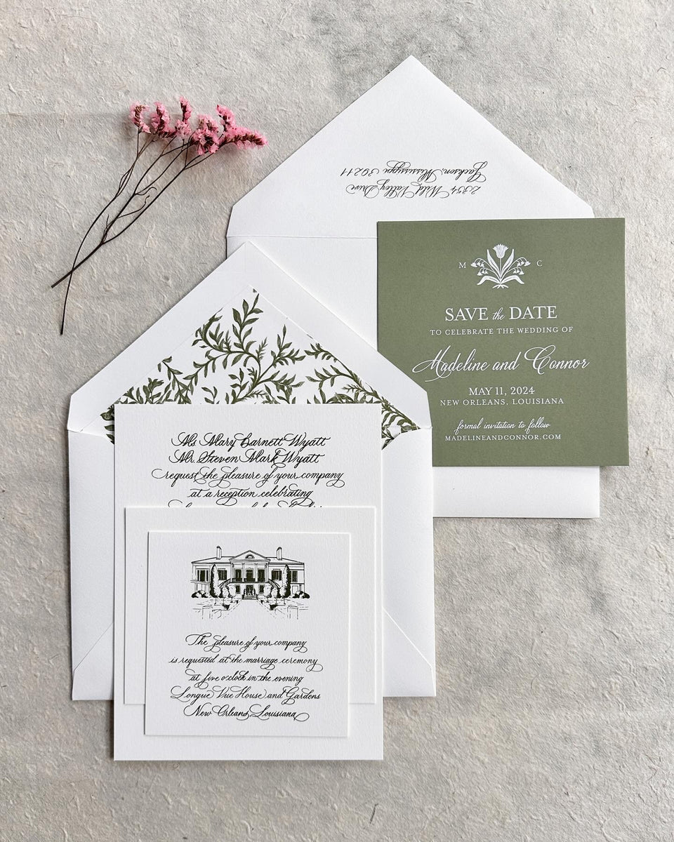 Madeline and Connor - Wedding Invitations – Fresh Ink