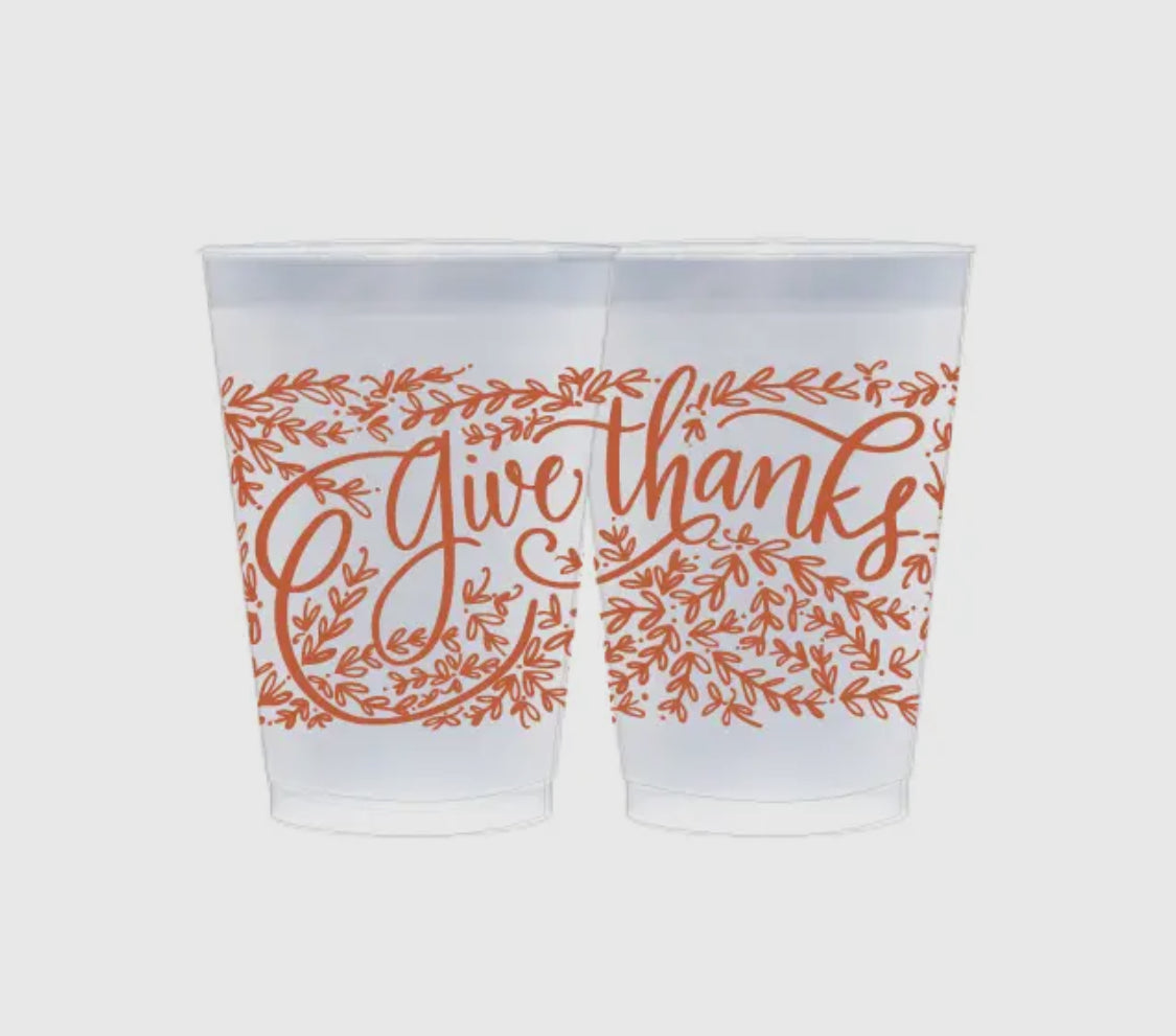 Give Thanks Frost Flex Cups – Fresh Ink