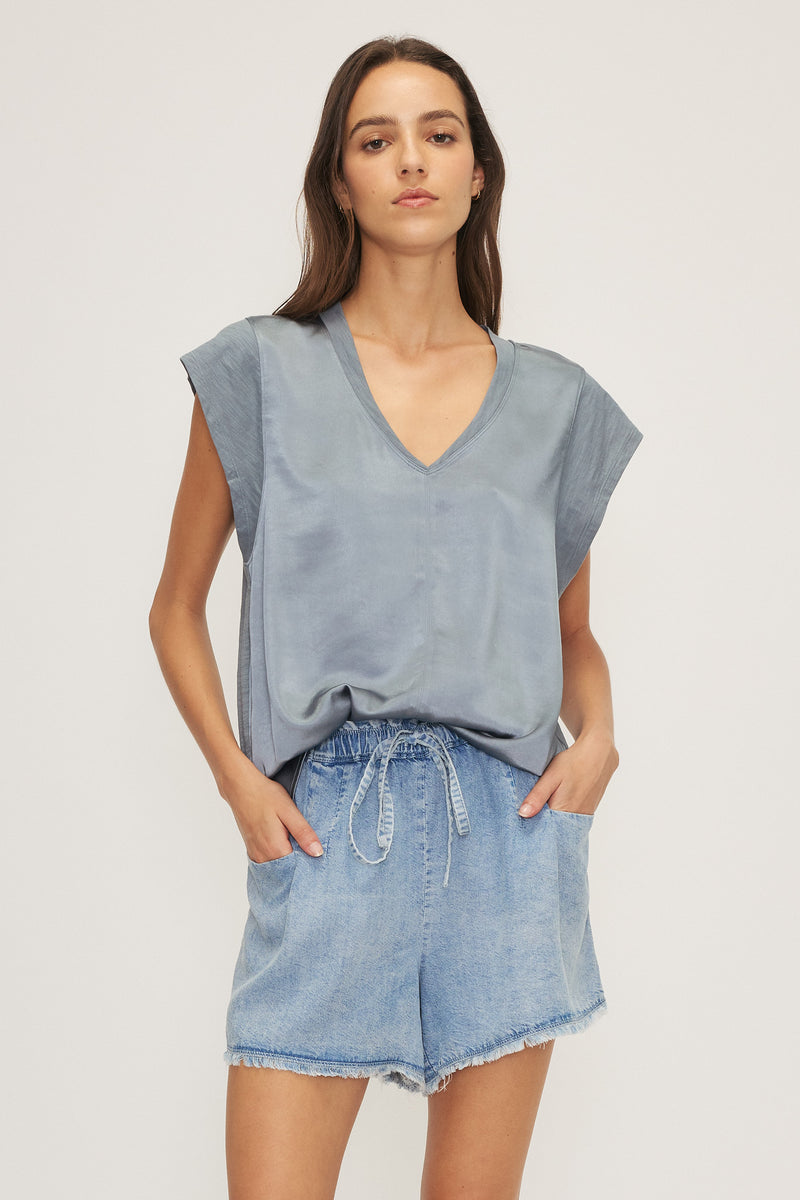 Cameron Top - New York Blue – Fresh Ink