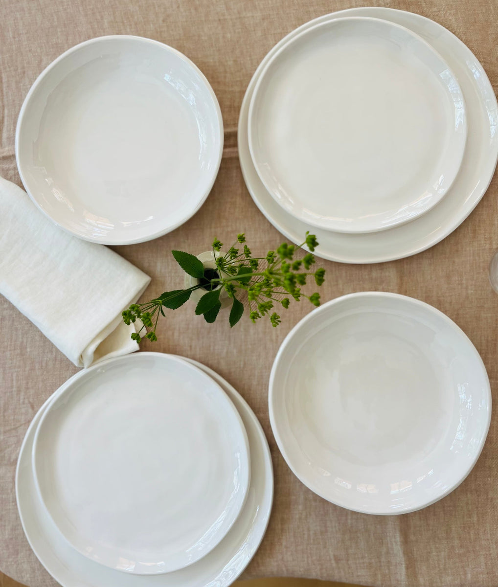 Simple Round Melamine Dinnerware – Fresh Ink