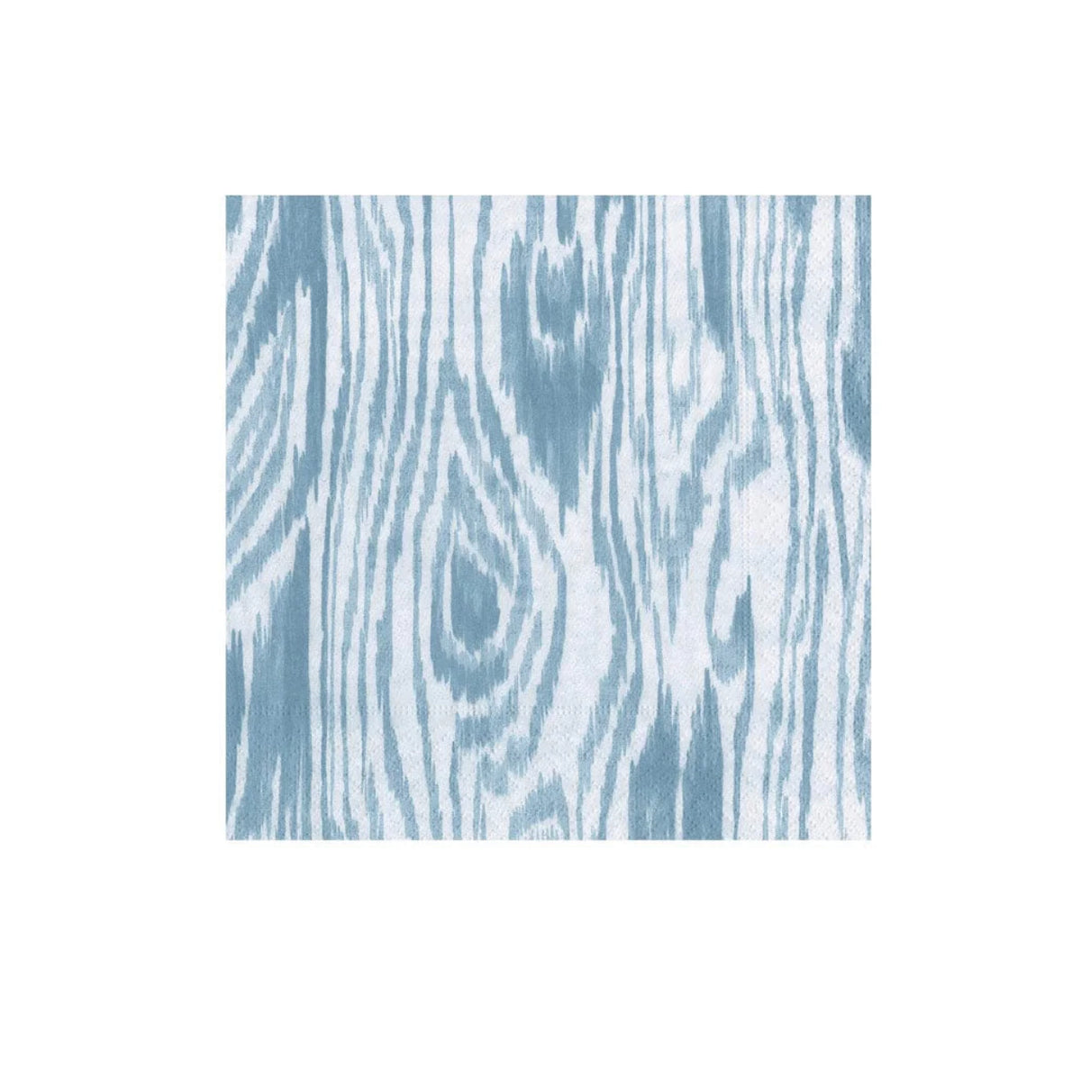 Woodgrain Stone Blue Paper Tableware – Fresh Ink