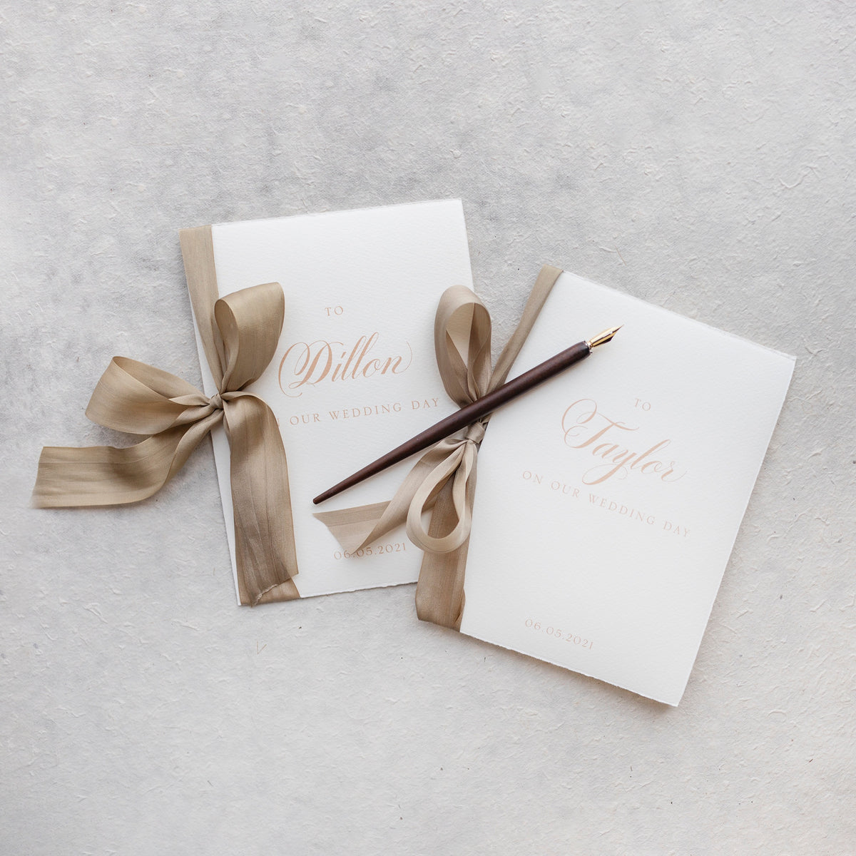 Wedding Day Letter Folios – Fresh Ink